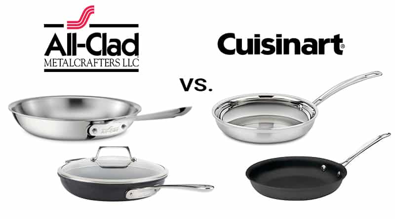 All-Clad vs. Cuisinart: How Does Their Cookware Compare? - Prudent Reviews