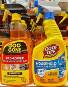 Goo Gone vs. Goof Off (What's the Difference?) - Prudent Reviews
