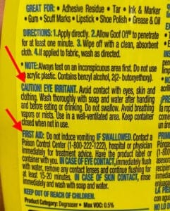 Goo Gone vs. Goof Off (What's the Difference?) - Prudent Reviews