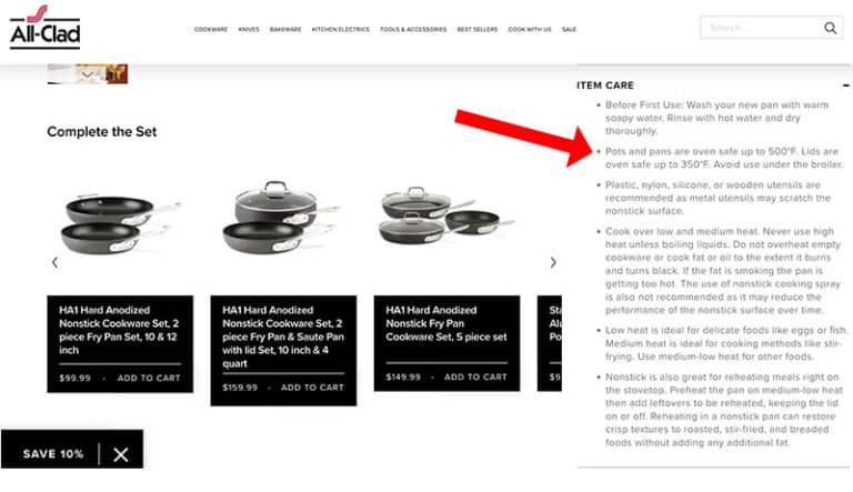Is All-Clad Cookware Oven-Safe? (Quick Guide) - Prudent Reviews