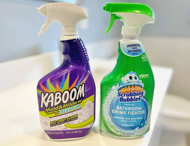 Kaboom vs. Scrubbing Bubbles (Which Cleaners Are Better?) - Prudent Reviews