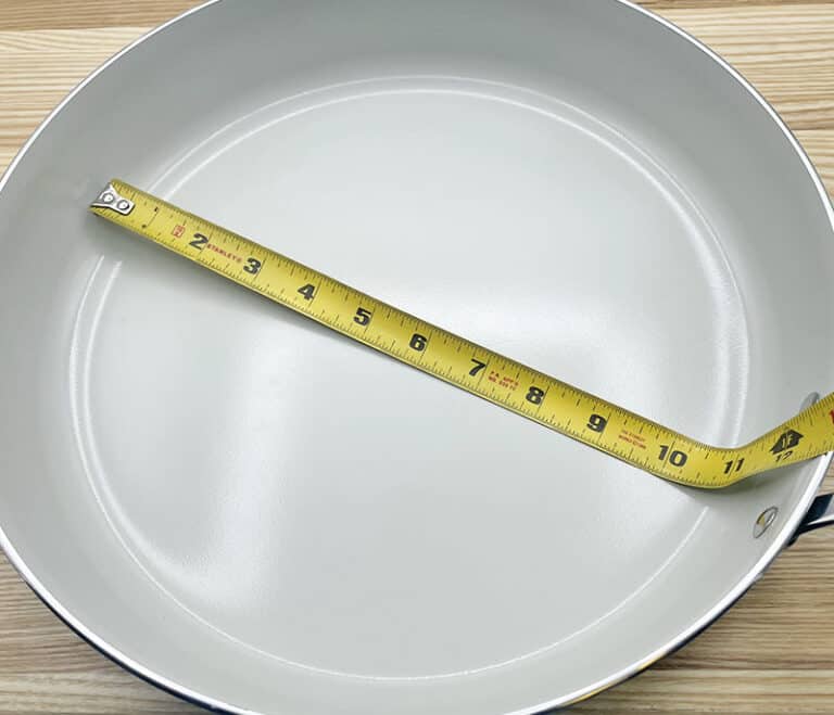 How Frying Pans Are Measured (With Pictures & Examples)