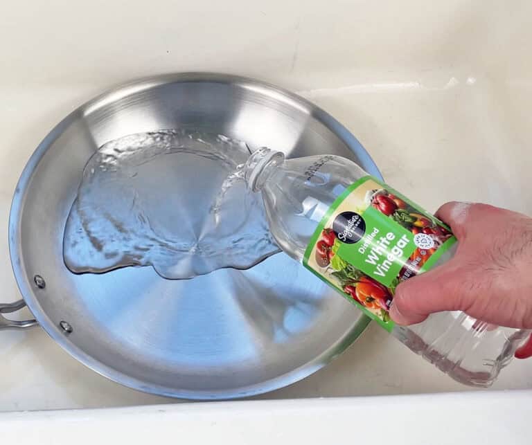 30-Second Trick to Remove White Spots From Stainless Steel Pans