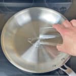 30-Second Trick to Remove White Spots From Stainless Steel Pans