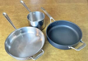Saucepan vs. Sauté Pan: Side-by-Side Comparison (With Chart) - Prudent ...