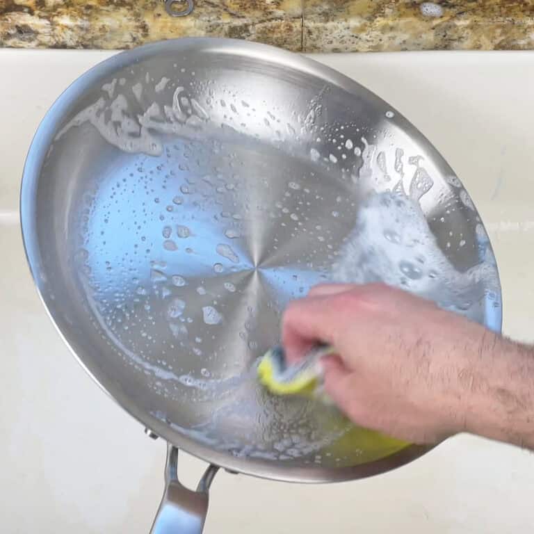 30-Second Trick to Remove White Spots From Stainless Steel Pans